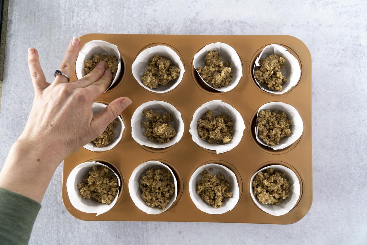 Mini Moringa Cheesecakes with White Chocolate Moons - Eat Your Way Clean
