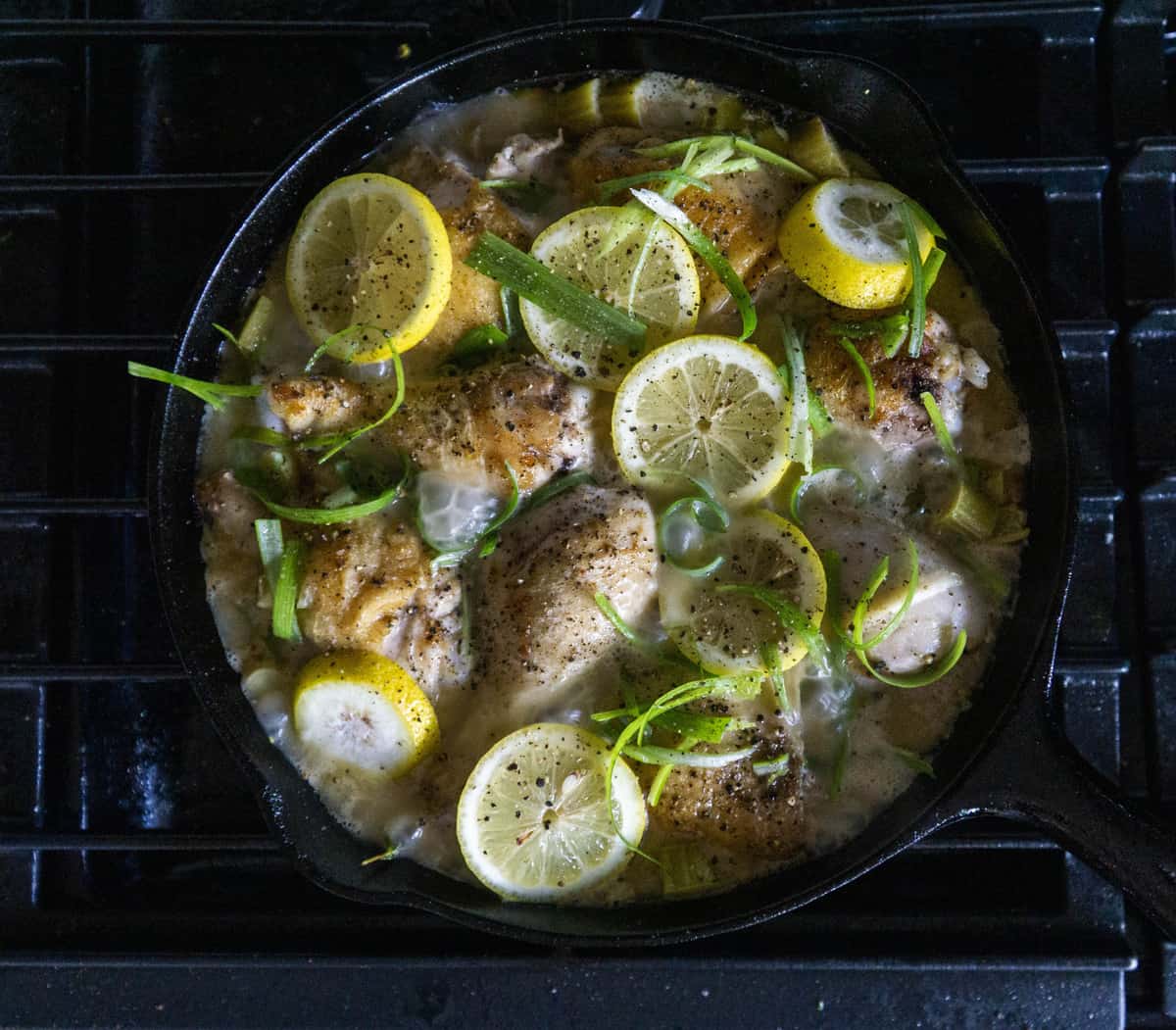Rhubarb Chicken Skillet - Eat Your Way Clean